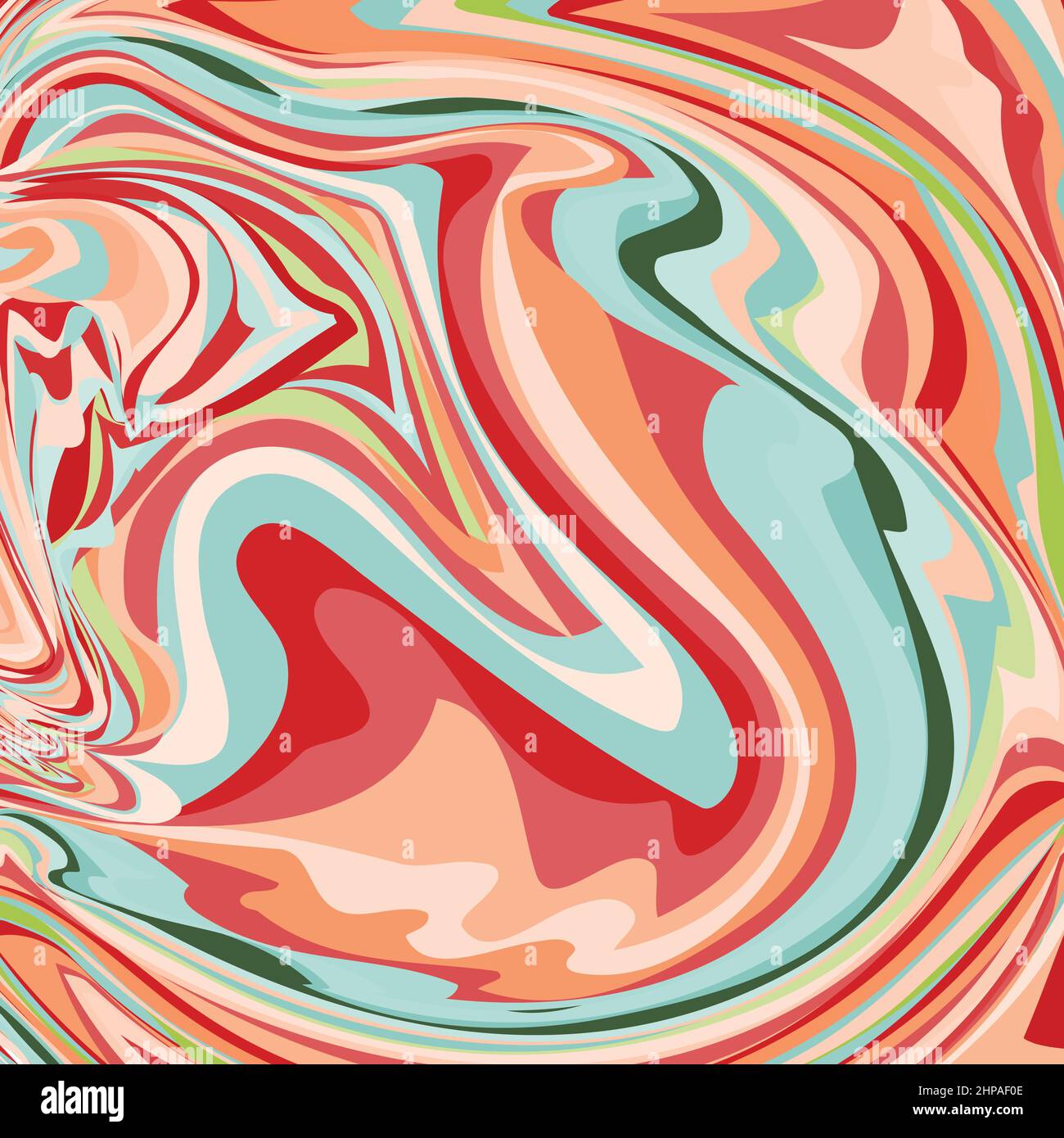 Fluid art. Modern artwork background. Mixture of acrylic paints ...