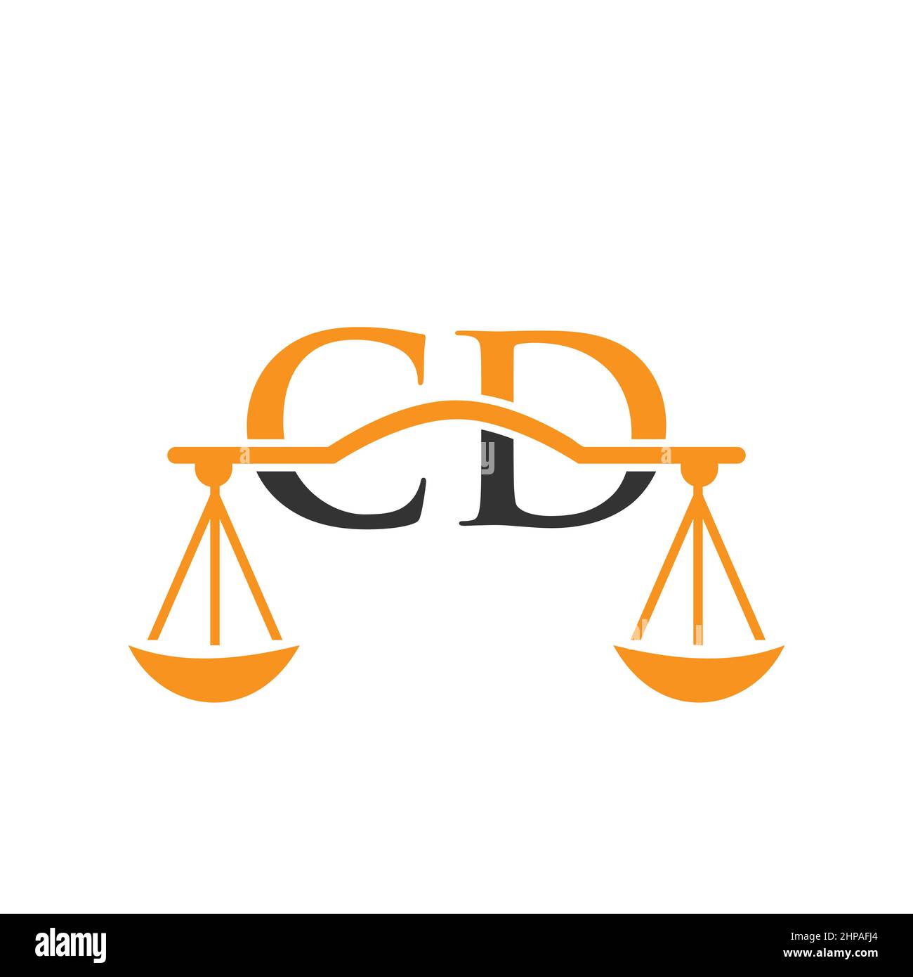 Law Firm Letter CD Logo Design. Lawyer, Justice, Law Attorney, Legal ...