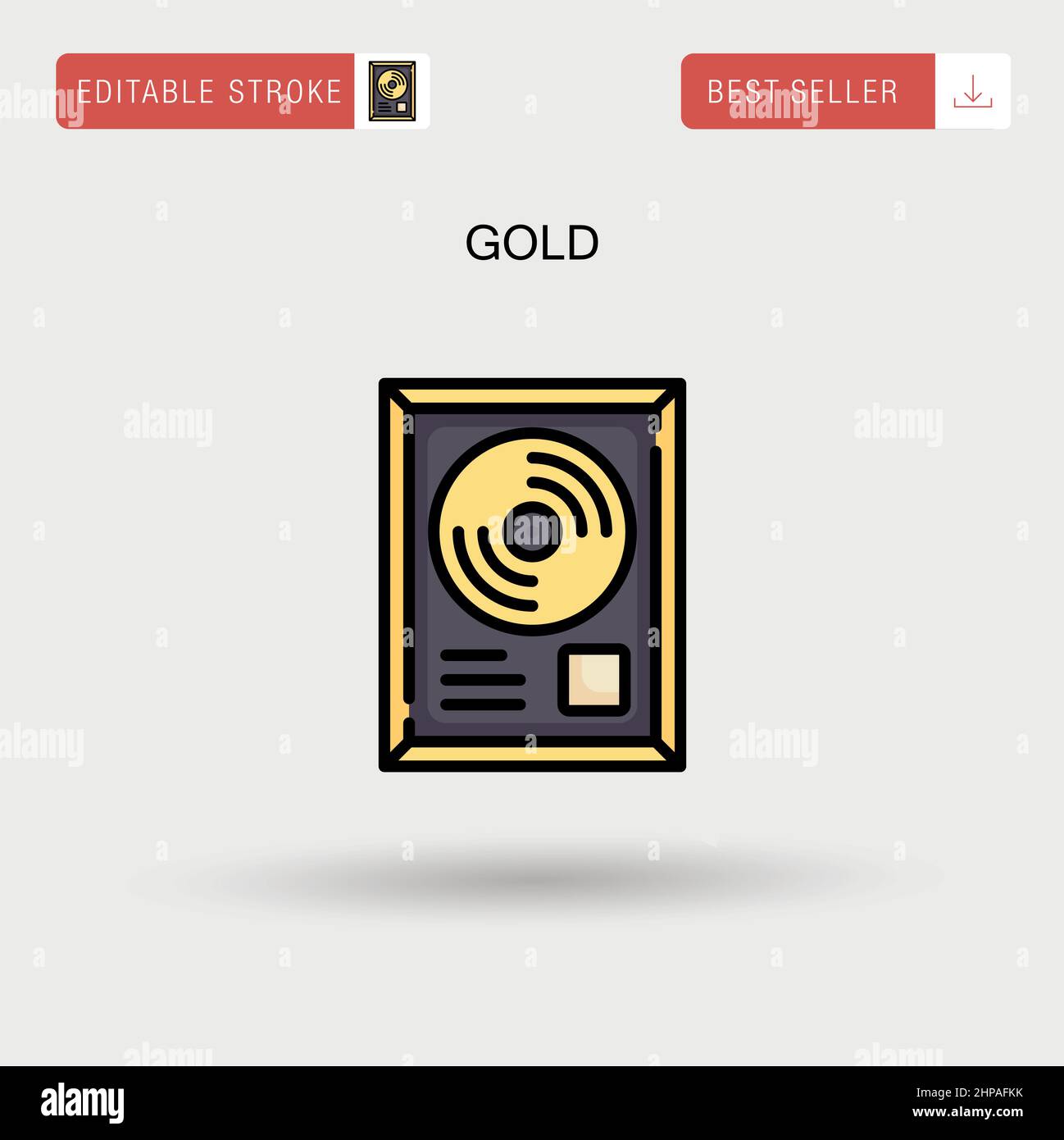 Texture gold grunge wall Stock Vector Images - Alamy