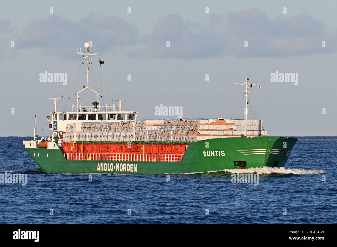 General cargo Ship SUNTIS Stock Photo - Alamy
