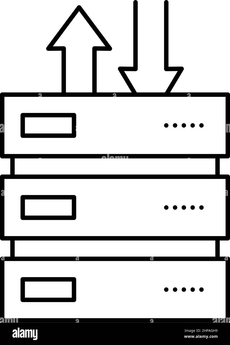 Charts folder icon Black and White Stock Photos & Images - Alamy
