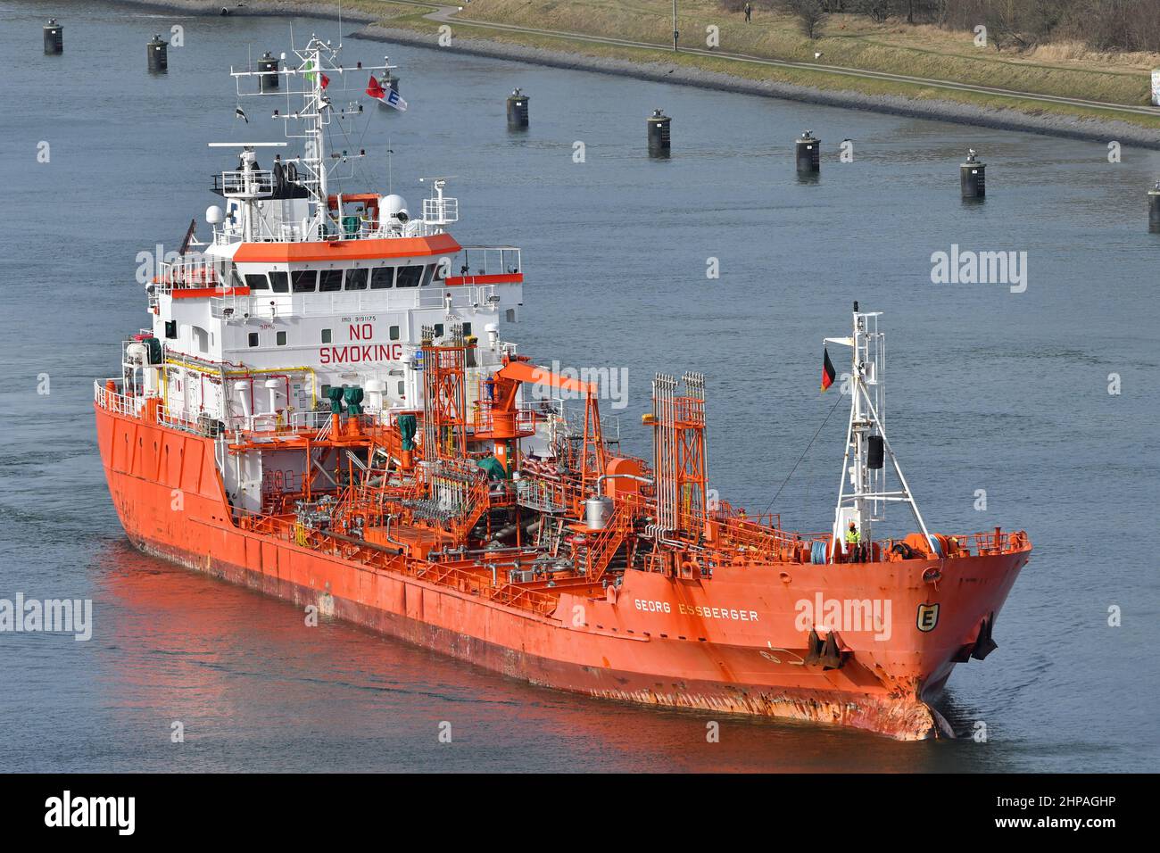 Chemical/Oil Products Tanker GEORG ESSBERGER Stock Photo - Alamy