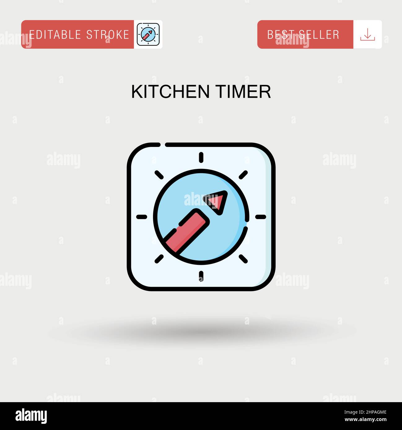 Time measurement device Stock Vector Images - Alamy