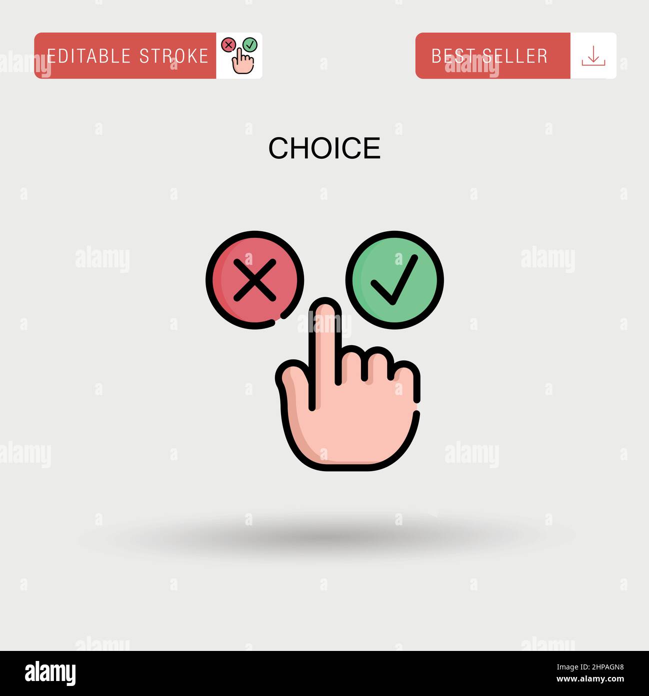 Choose icon hi-res stock photography and images - Alamy