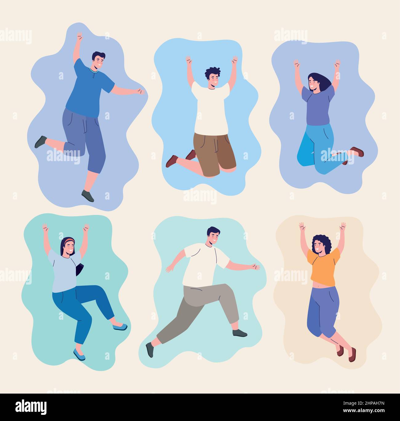 Inspired movement Stock Vector Images - Alamy