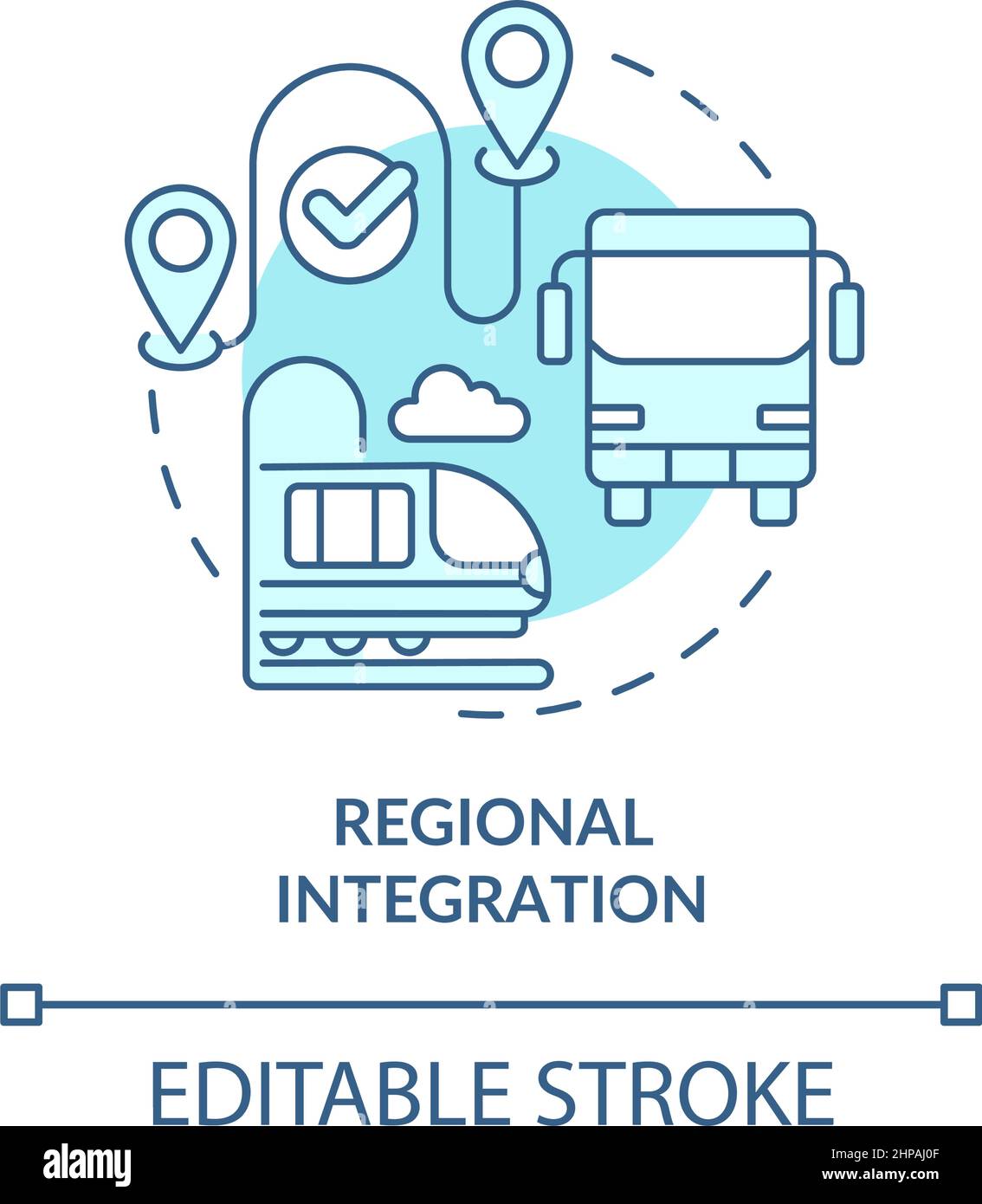 Regional integration turquoise concept icon Stock Vector Image & Art ... Regional integration turquoise concept icon Stock Vector Image & Art ...