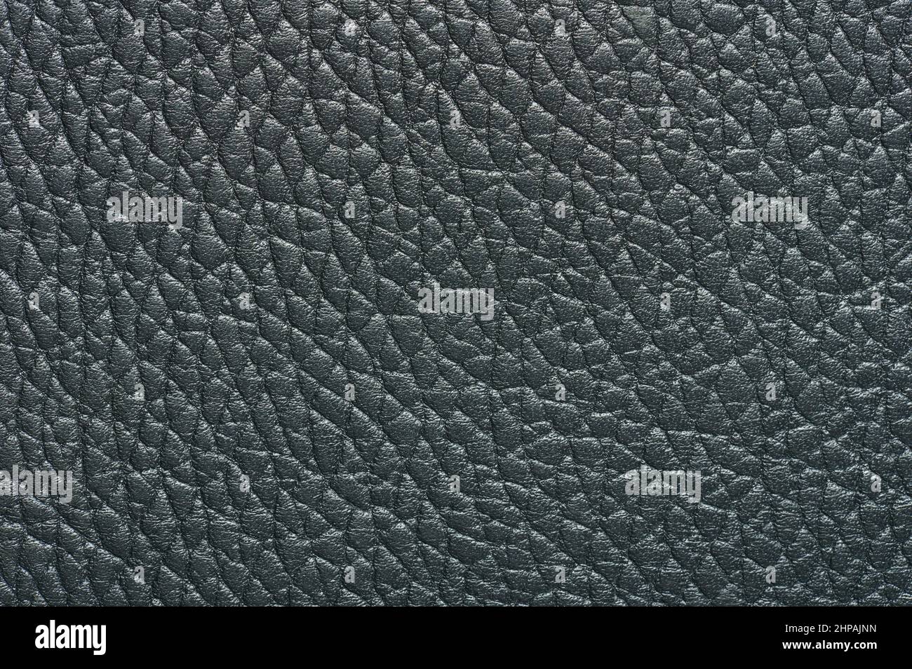 Black clean leather texture background macro close up view Stock Photo ...