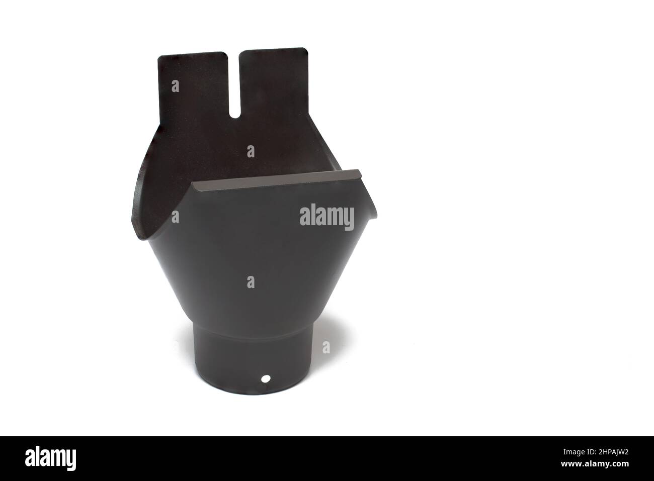 Rain gutter downspout on Cut Out Stock Images & Pictures - Alamy