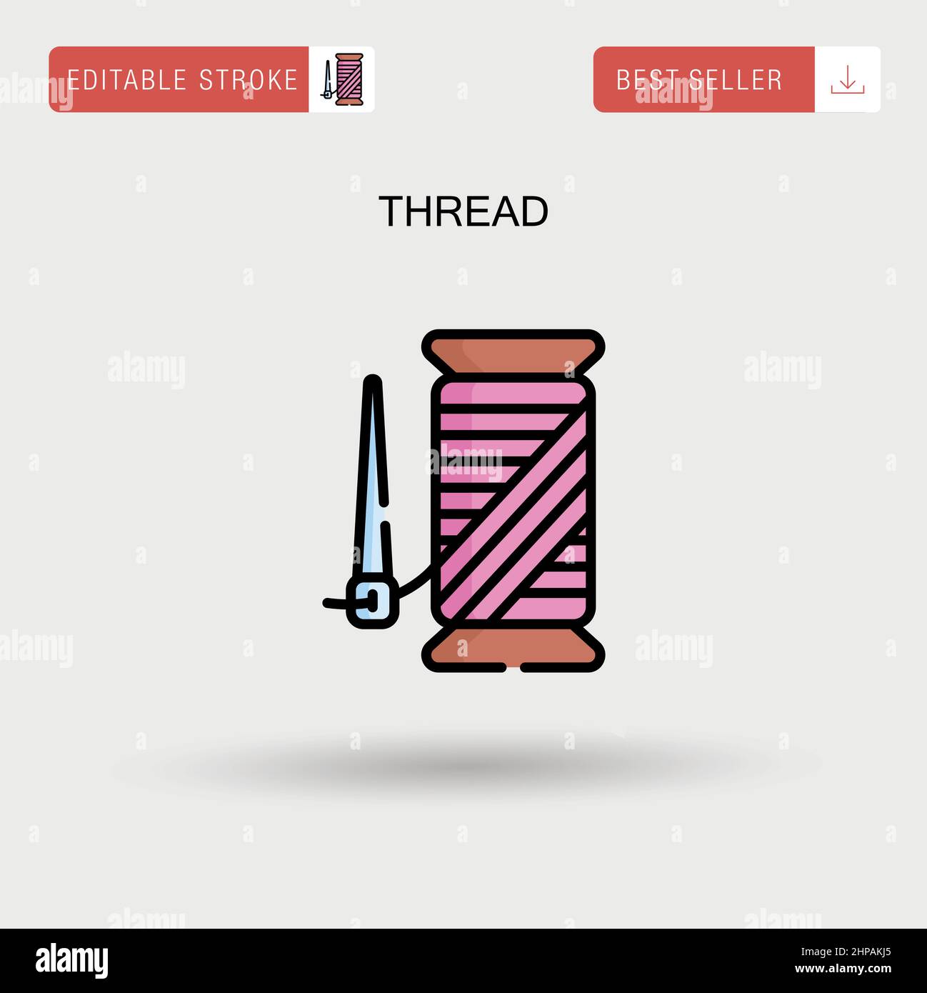 Handmade close up simple Stock Vector Images - Alamy