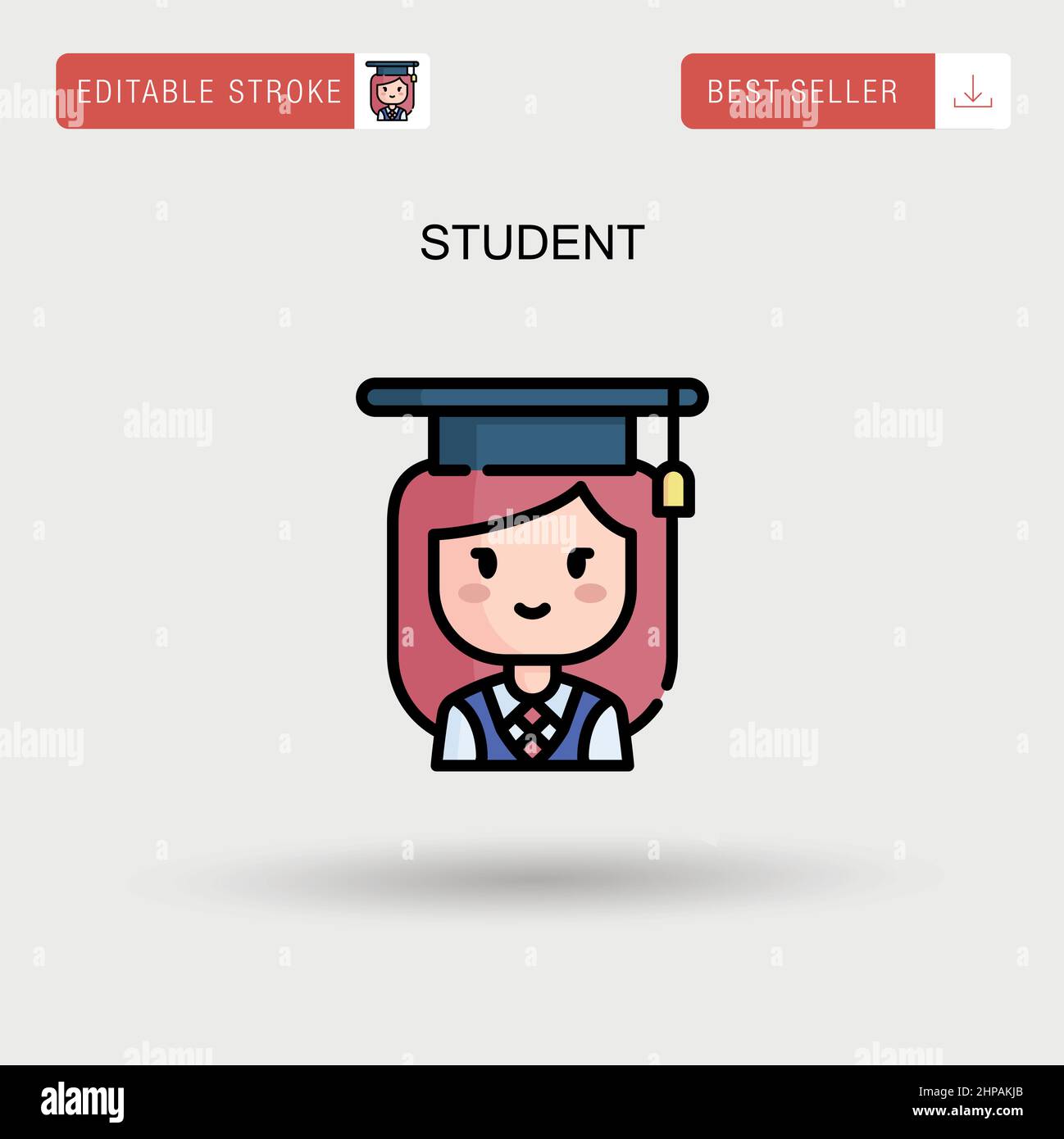 African american male student book Stock Vector Images - Alamy