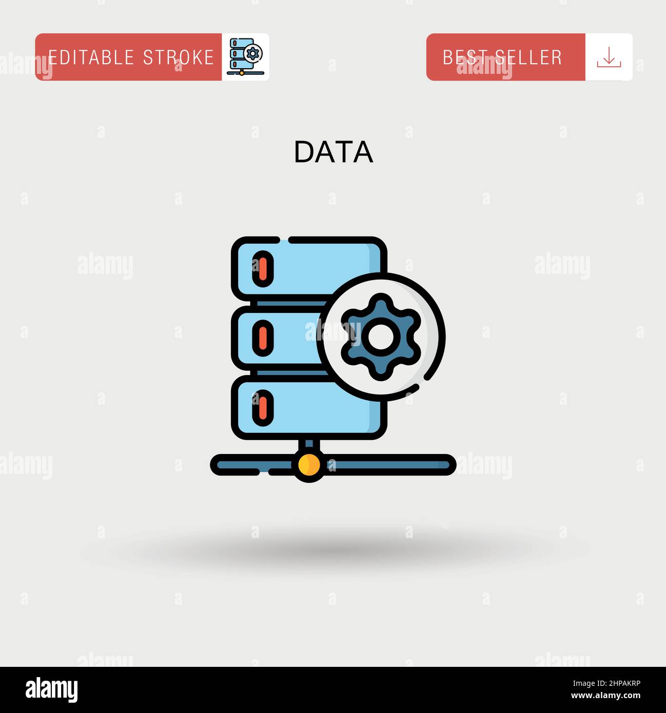 Data science icon hi-res stock photography and images - Alamy