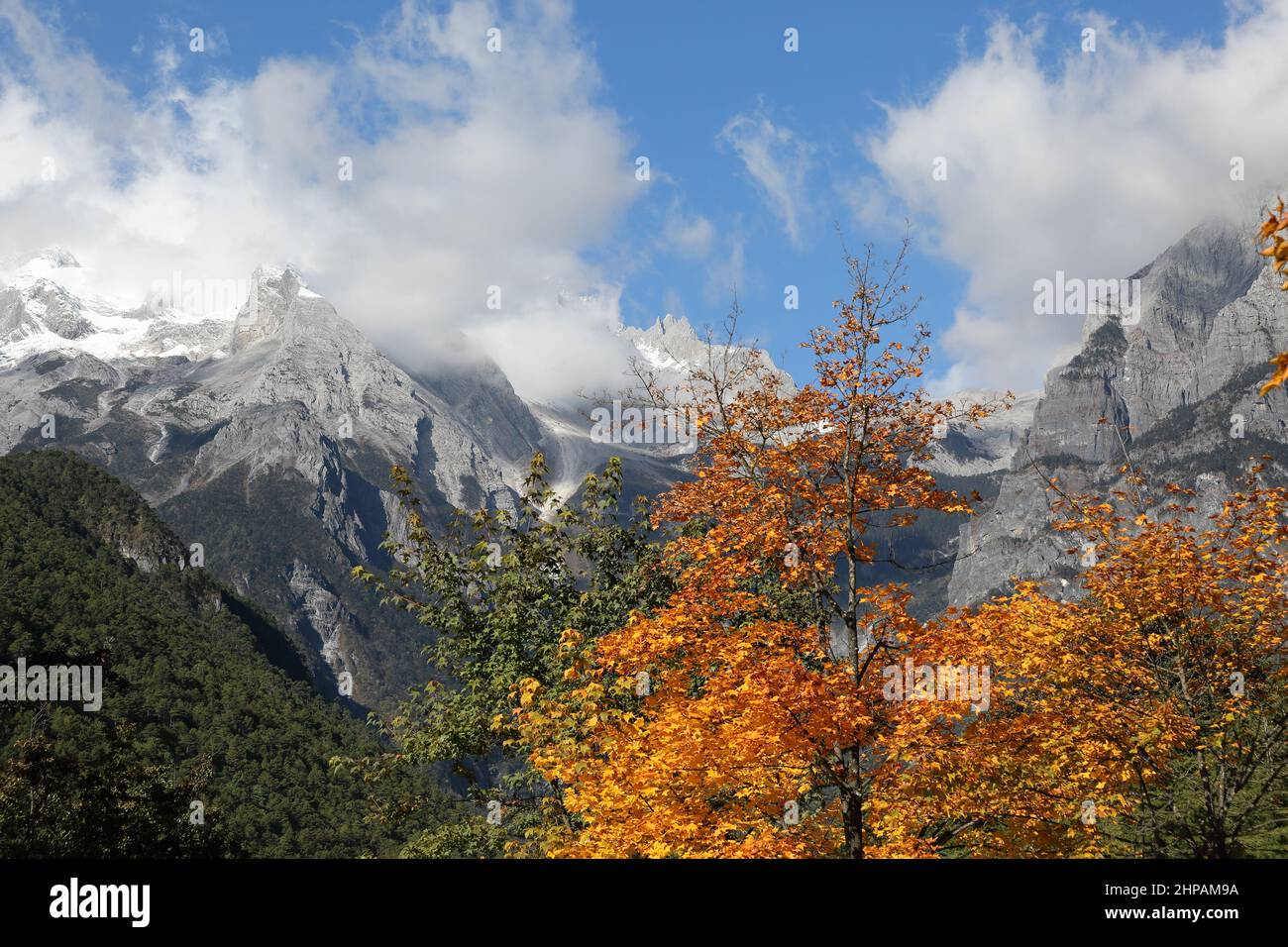 Blue Moon Valley at Lijiang,Yunnan Province, Southwestern of China ...
