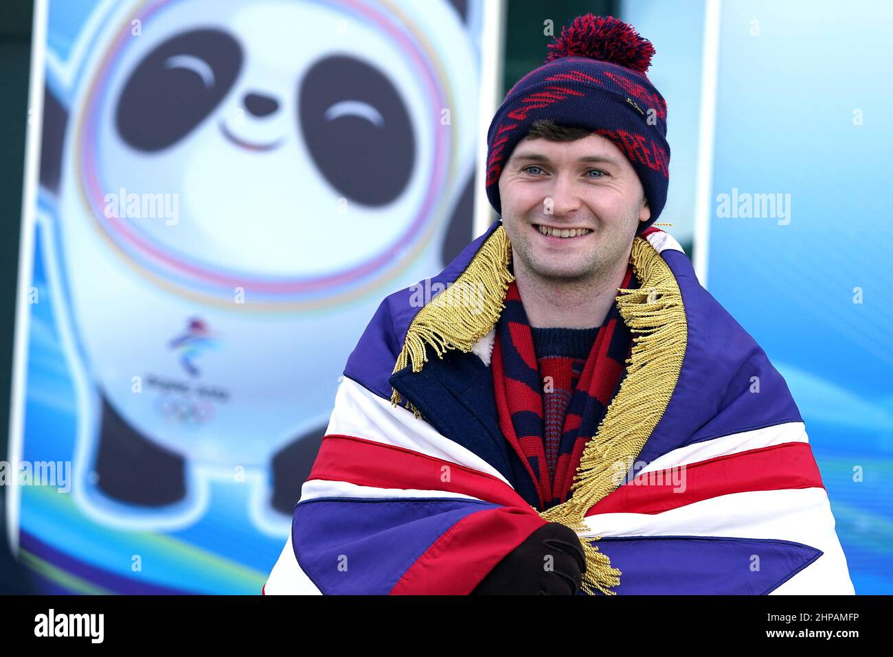 Great Britain's Bruce Mouat, who has been chosen to be the flagbearer ...