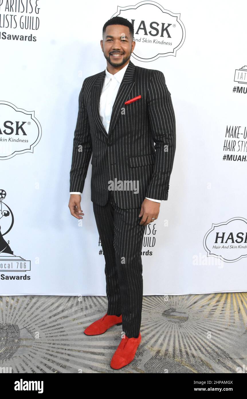 Beverly Hills, California, USA 19th February 2022 Actor Alano Miller ...