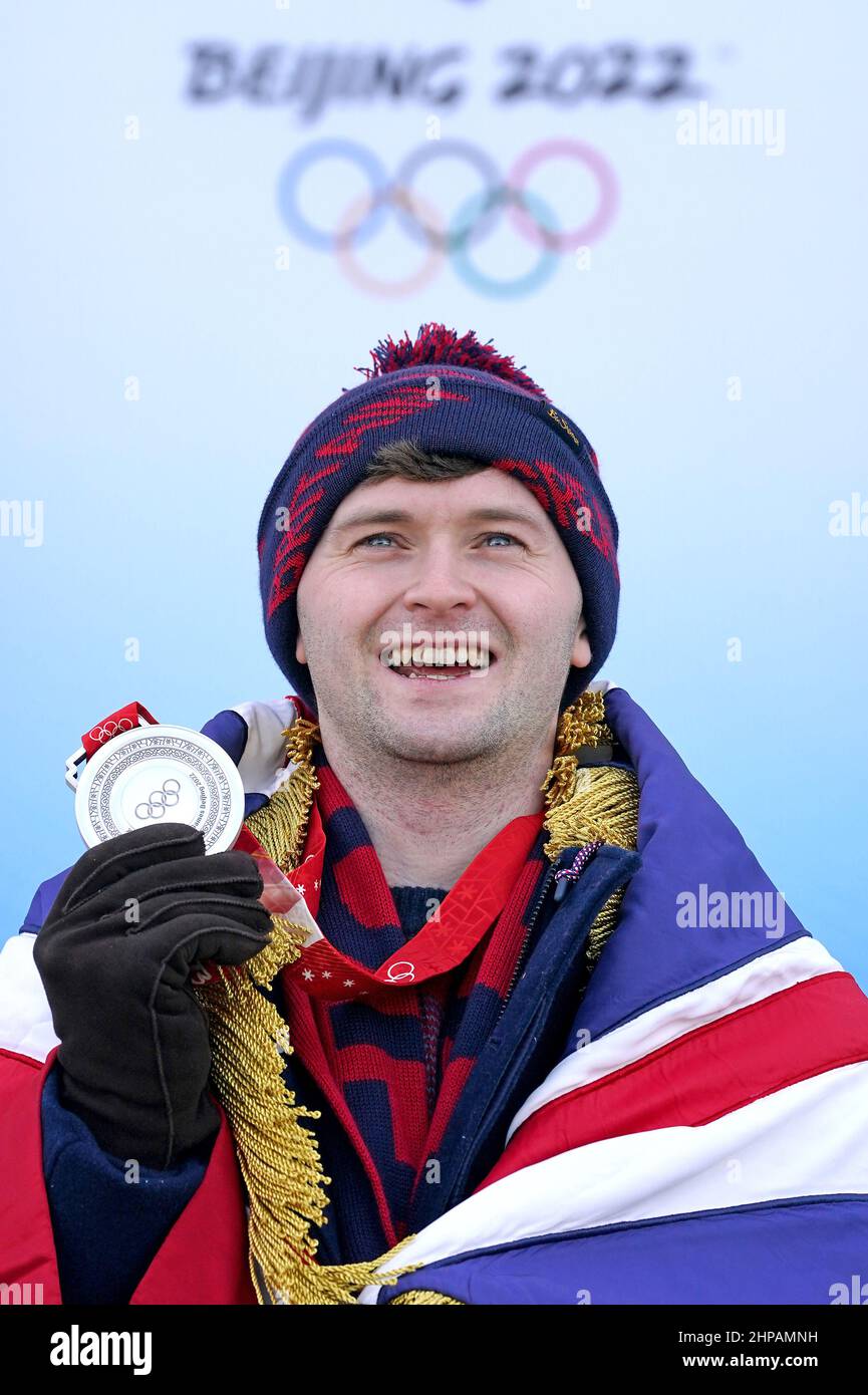 Great Britain's Bruce Mouat, who has been chosen to be the flagbearer ...