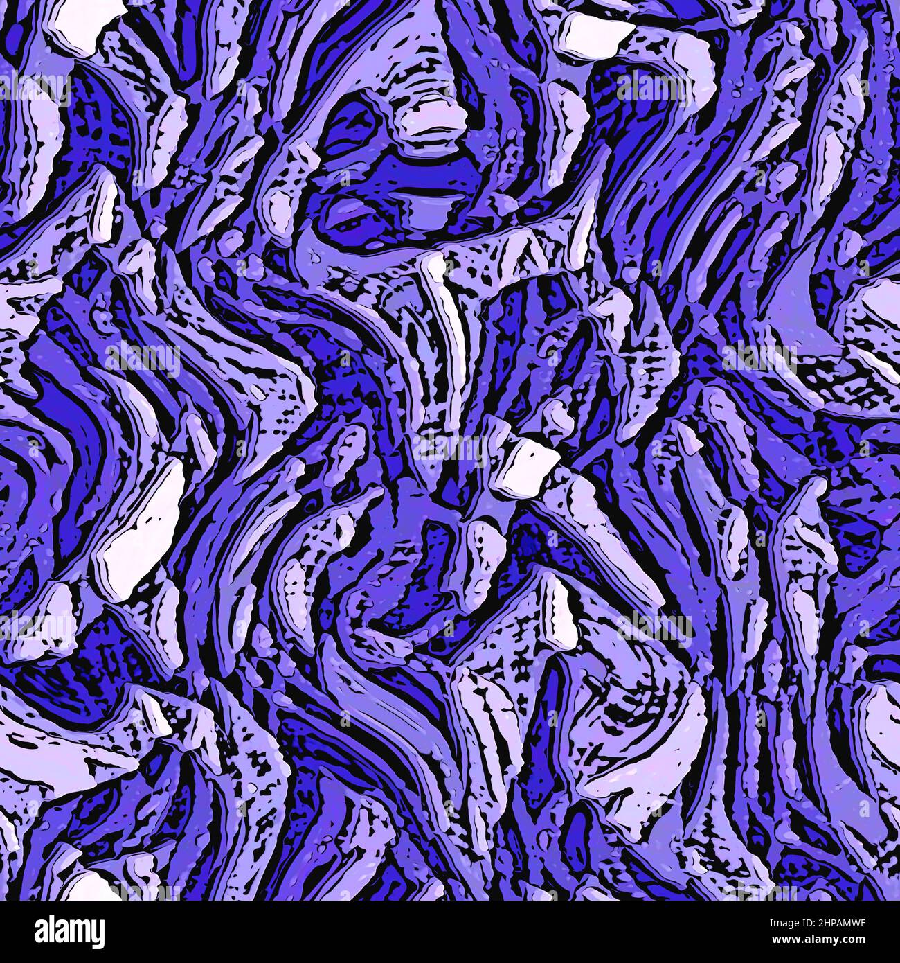 Purple camo swirl very peri color of the year seamless pattern texture ...