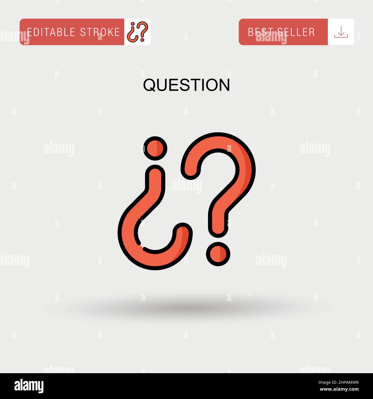 Question mark sign icon Stock Vector Images - Alamy