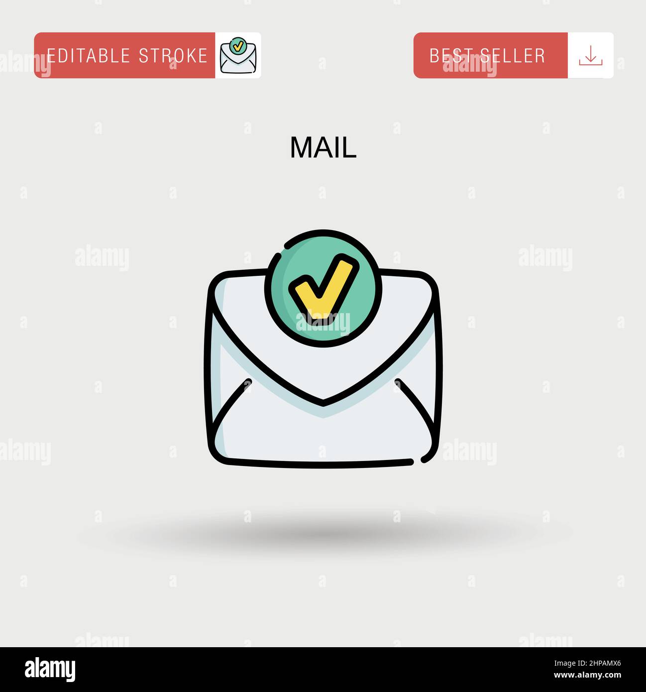 Simple mail hi-res stock photography and images - Alamy