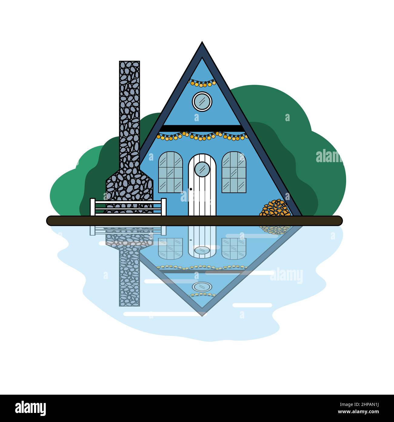 Triangular window Cut Out Stock Images & Pictures - Alamy