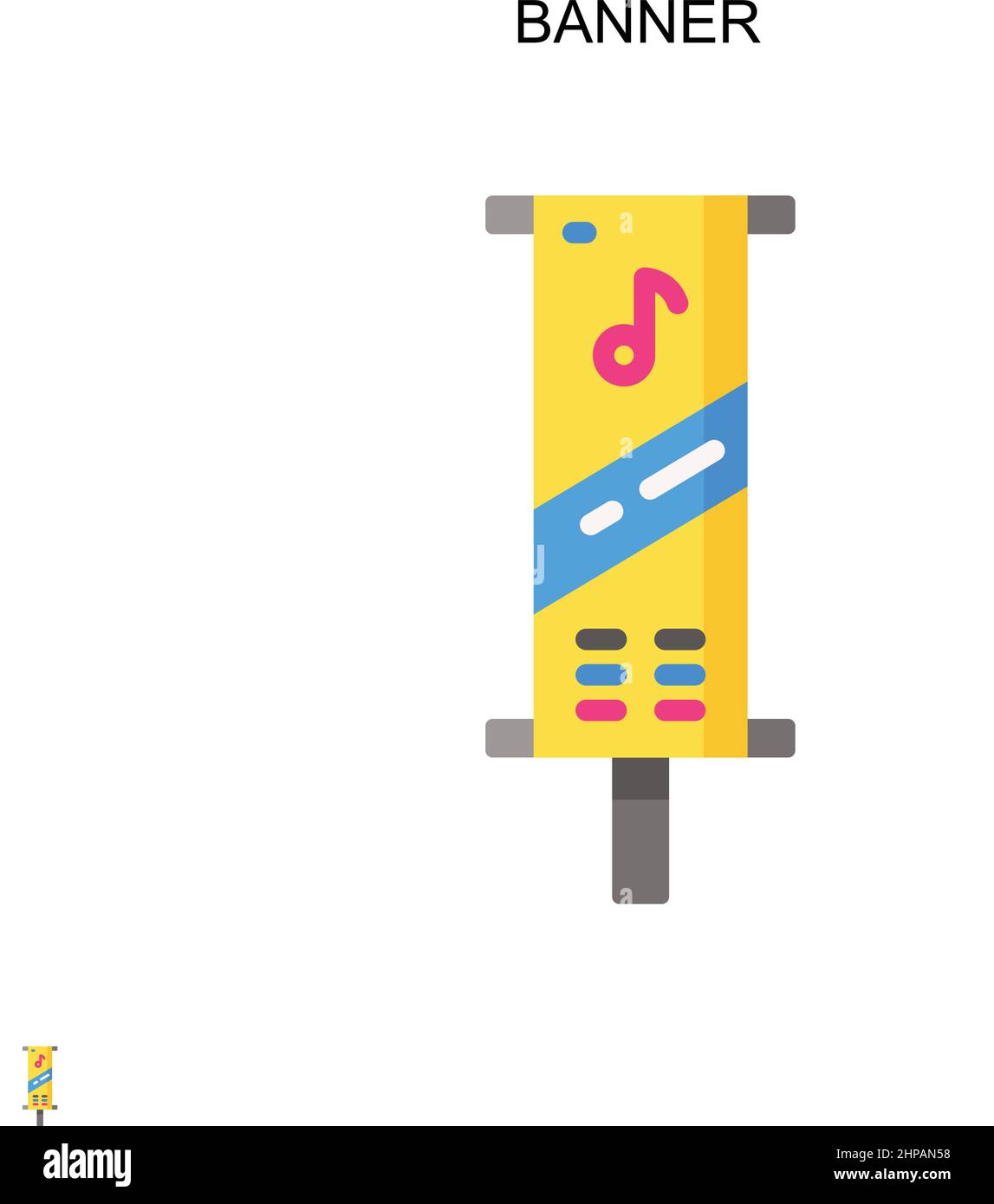 Banner design template Stock Vector Images - Alamy