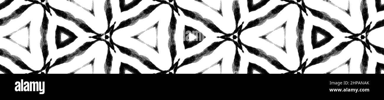 Black And White Chevron Paper Border