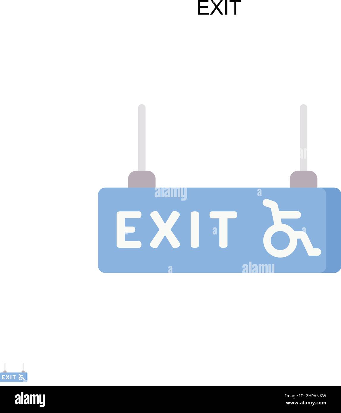 Exit symbol Stock Vector Images - Alamy