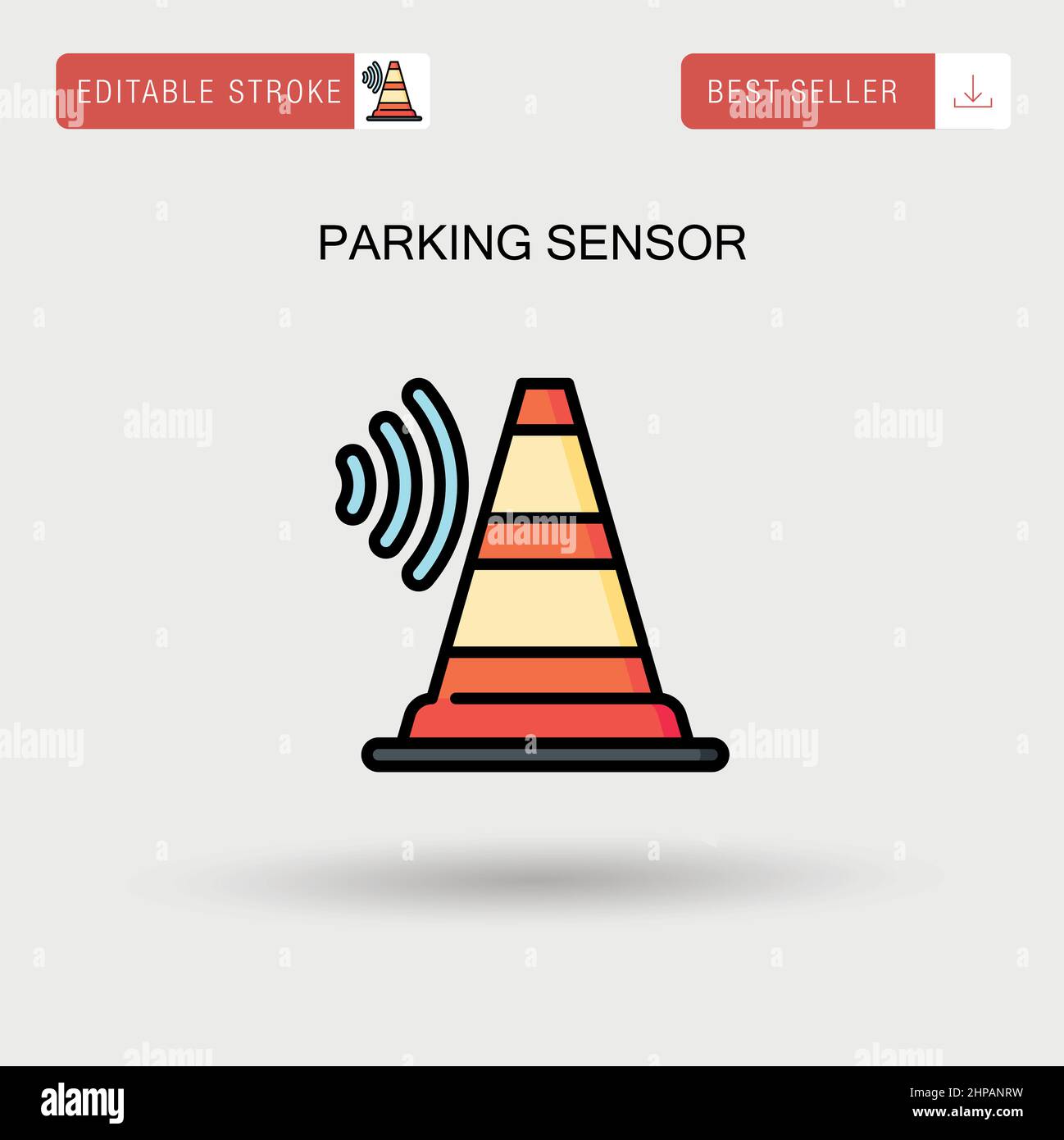 Car parking technology Stock Vector Images - Alamy