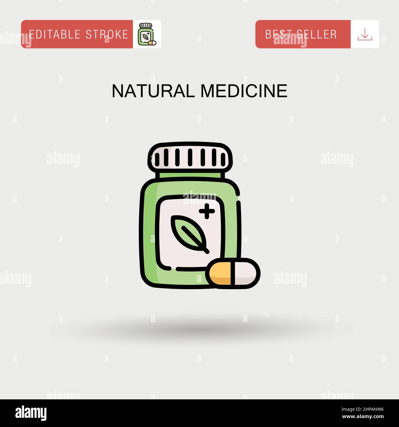 Alternative medicine concept Stock Vector Images - Alamy