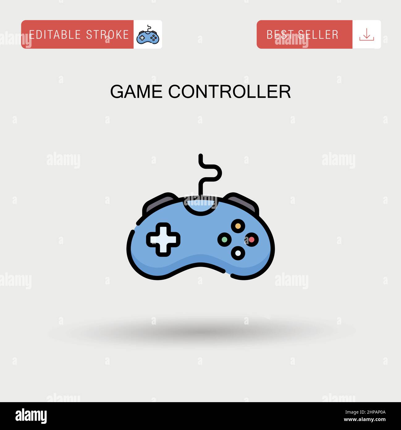 Controller stick Stock Vector Images - Alamy