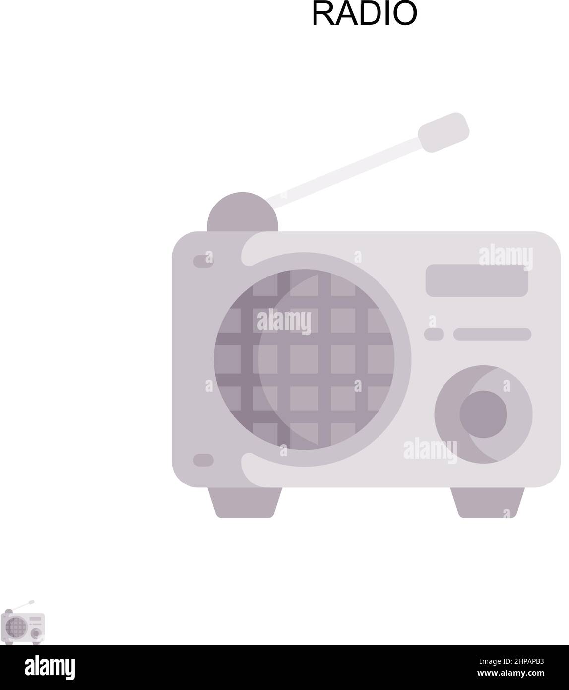Radio simple hi-res stock photography and images - Alamy