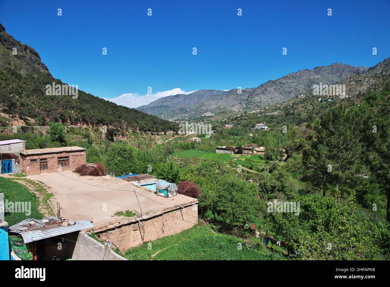 Nature close Mingora in Swat valley of Himalayas, Pakistan Stock Photo ...