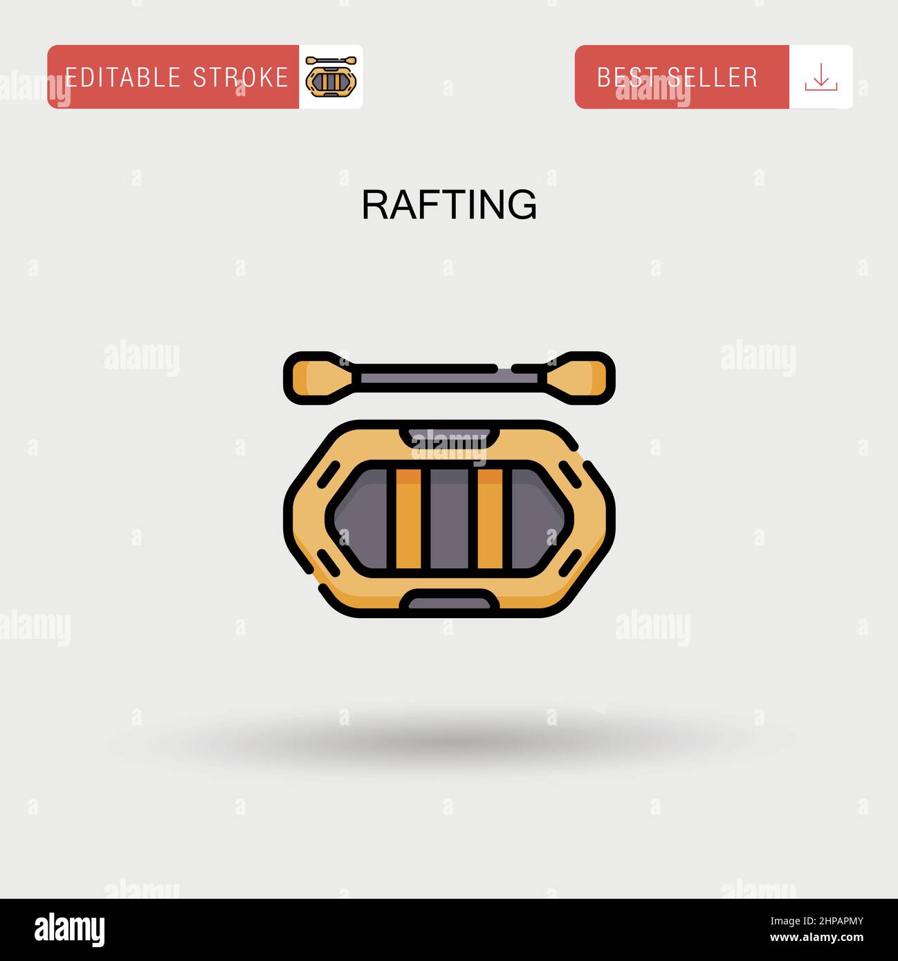 Rapids water Stock Vector Images - Alamy