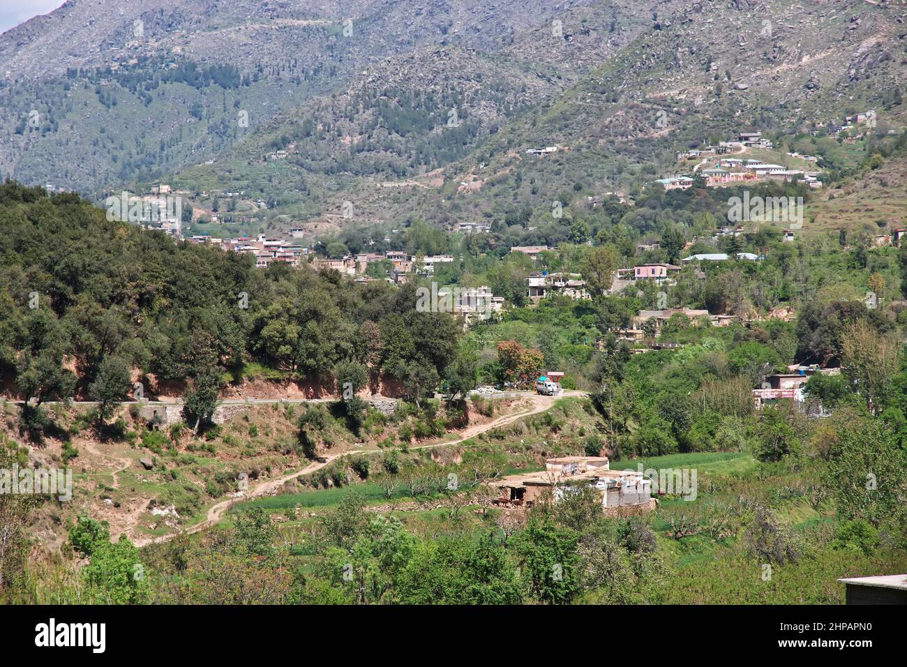 Nature close Mingora in Swat valley of Himalayas, Pakistan Stock Photo ...