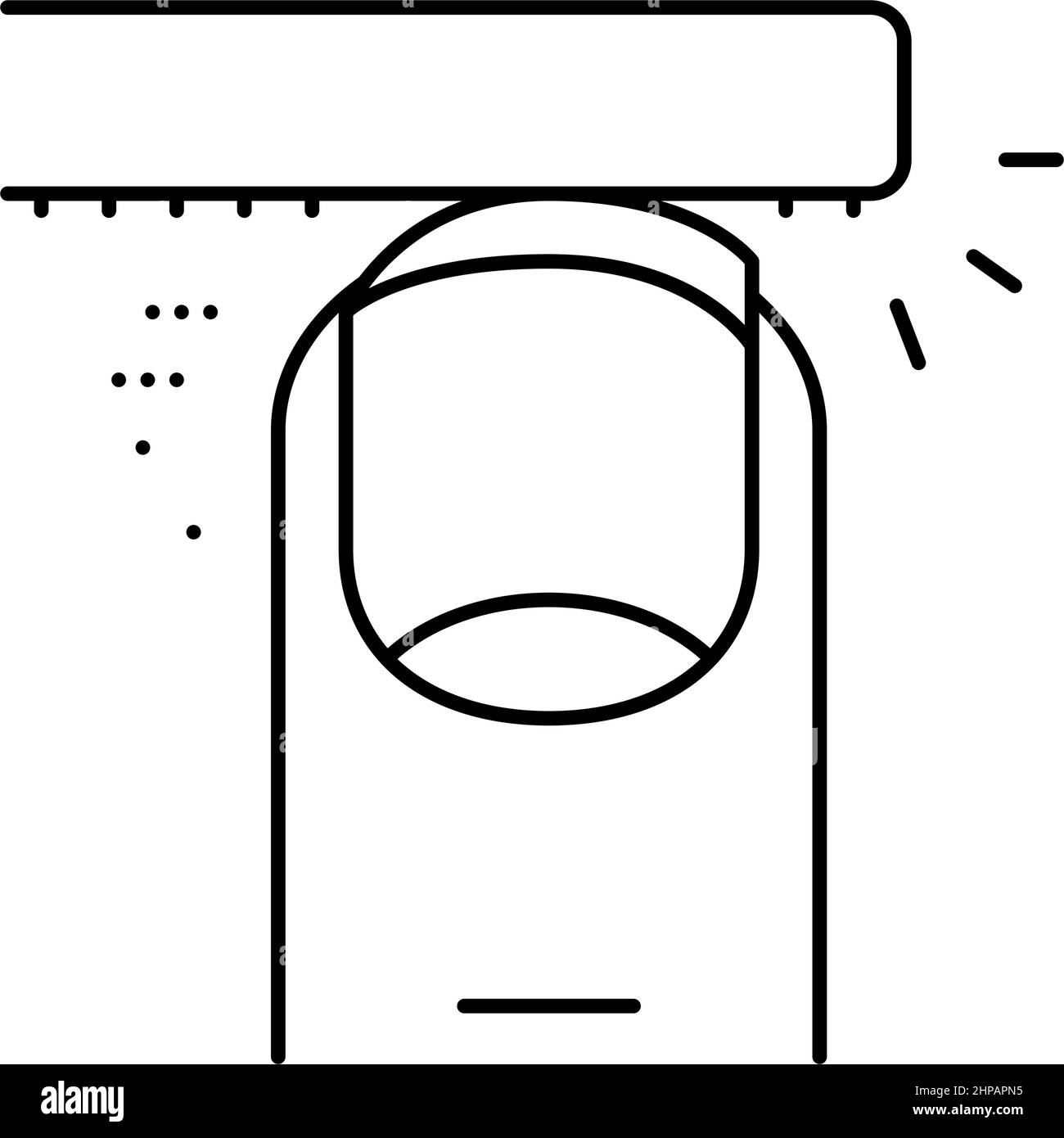 Filing nail Stock Vector Images - Alamy