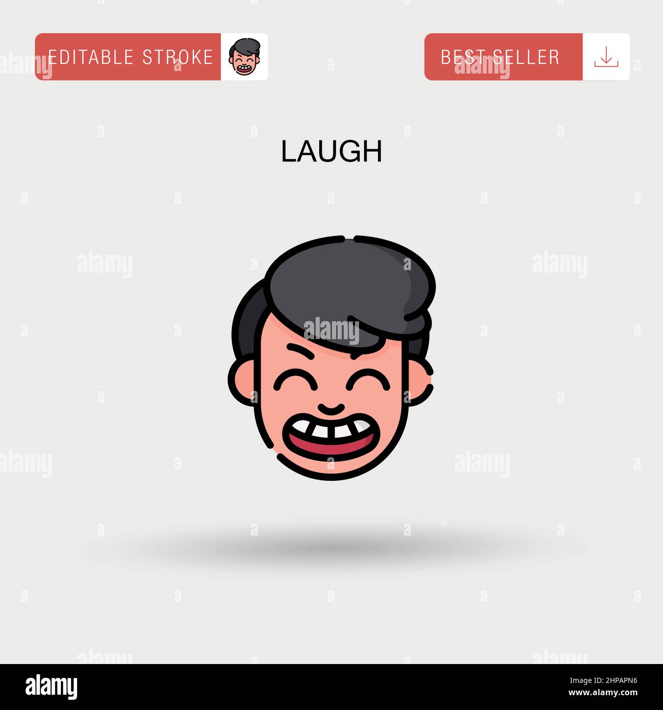 Laugh lifestyle Stock Vector Images - Alamy