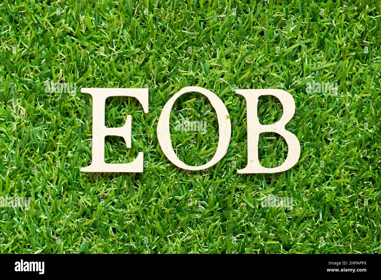 Eob alphabet hi-res stock photography and images - Alamy