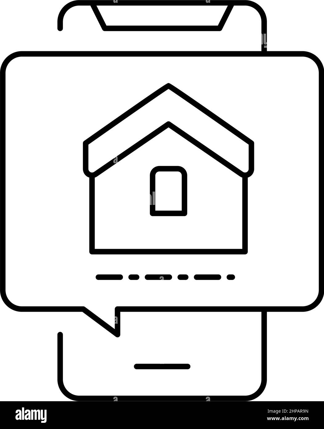 reading electronic document line icon vector illustration Stock Vector ...