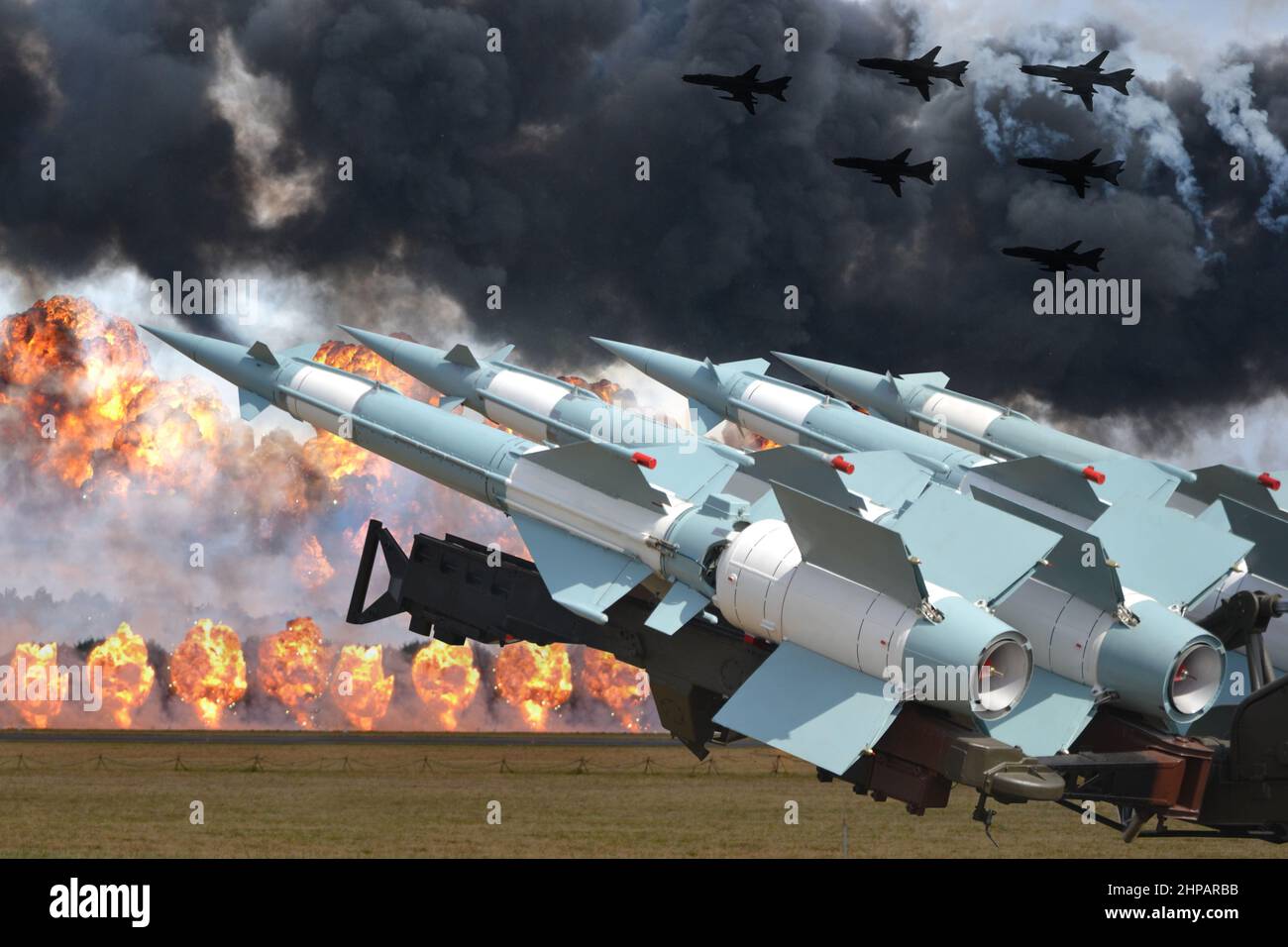 Missile launcher fire hi-res stock photography and images - Alamy