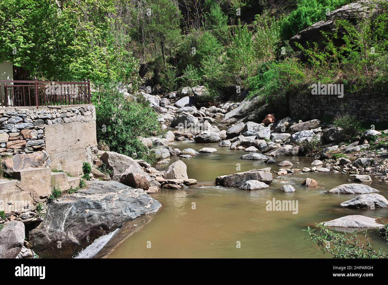 Nature close Mingora in Swat valley of Himalayas, Pakistan Stock Photo ...