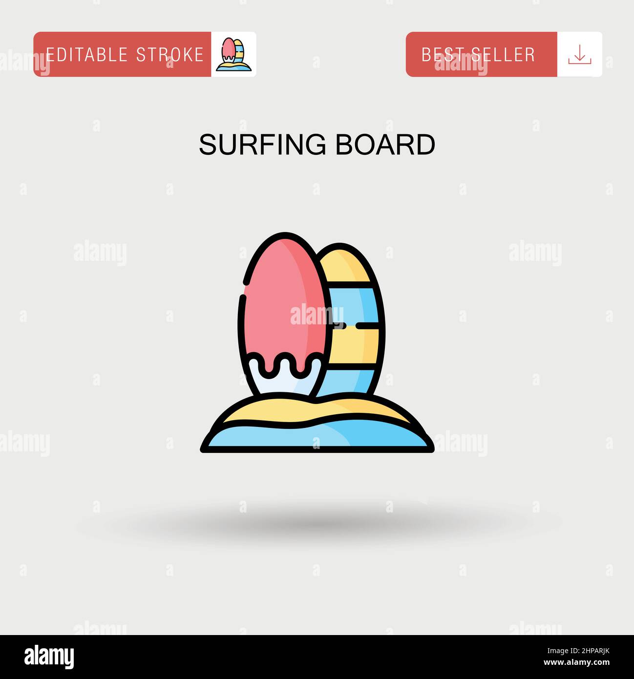 Summer sport design surfing Stock Vector Images - Alamy