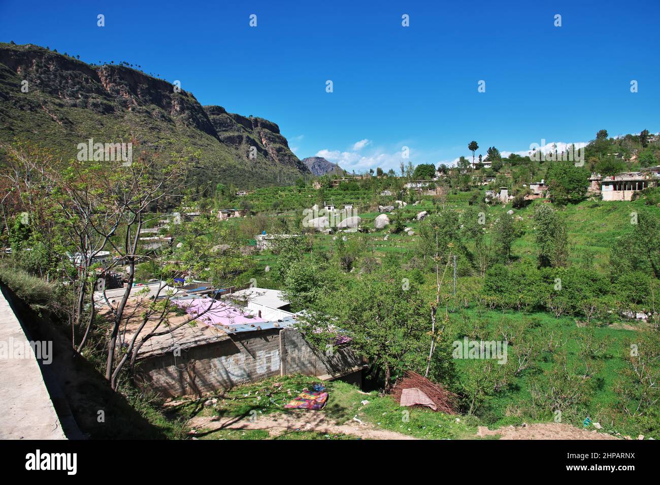 Nature close Mingora in Swat valley of Himalayas, Pakistan Stock Photo ...