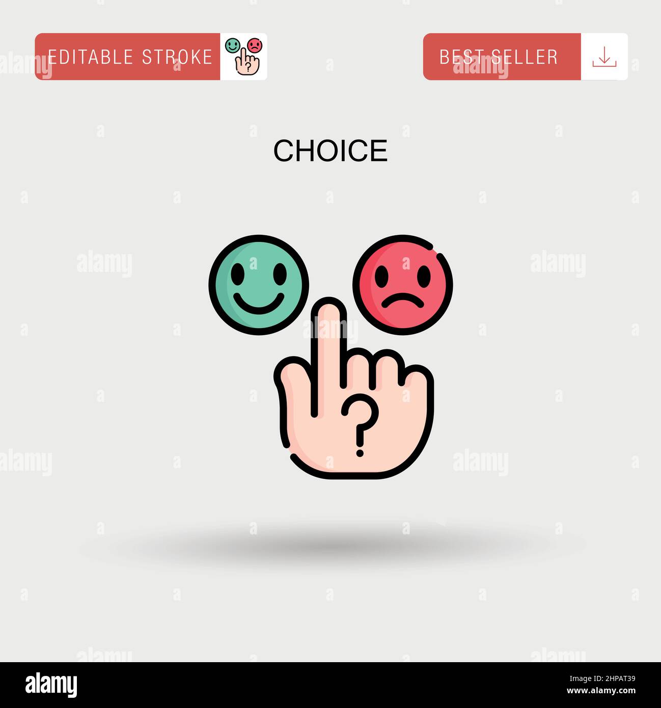 Choose icon hi-res stock photography and images - Alamy