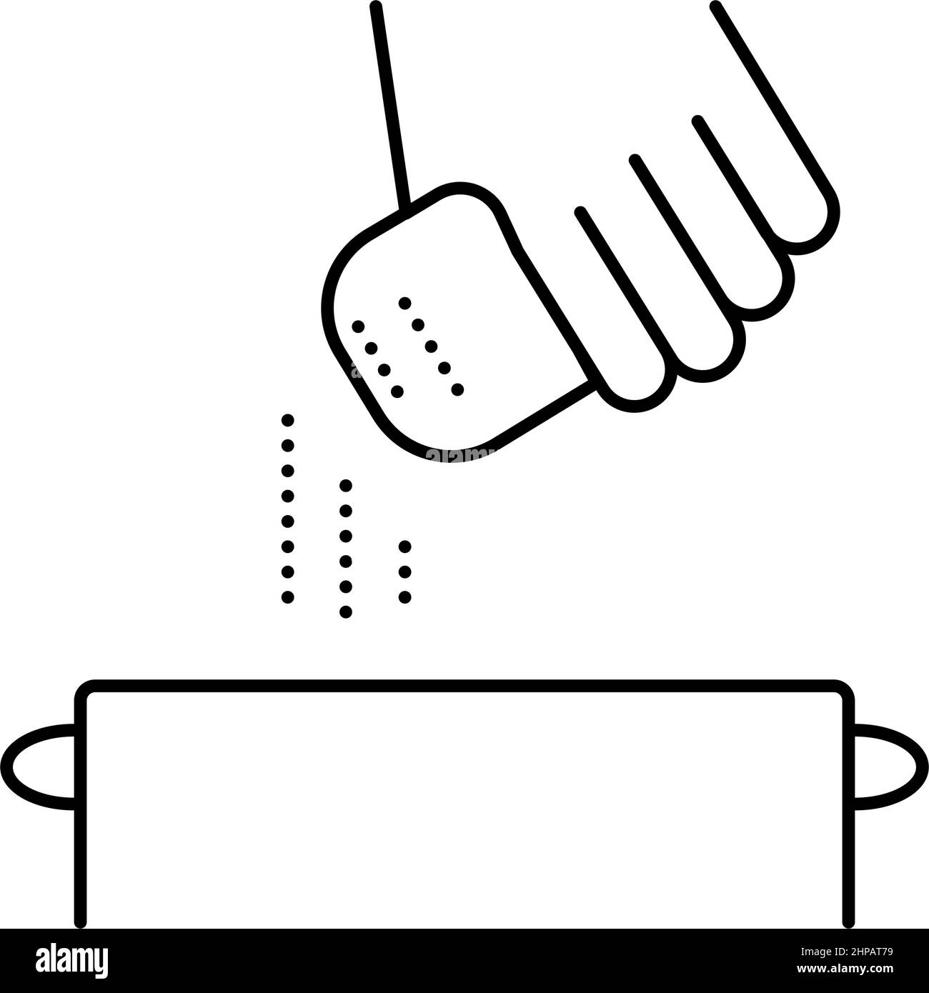 Spicy salting Stock Vector Images - Alamy