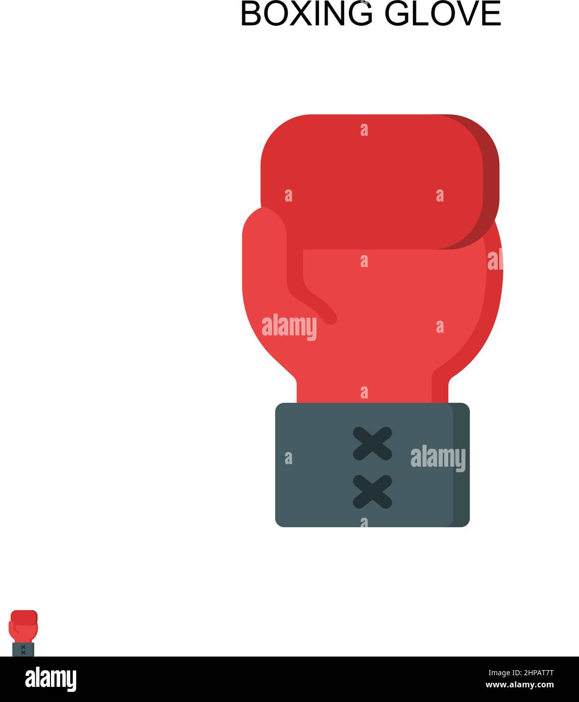 Cartoon boxing glove hi-res stock photography and images - Alamy