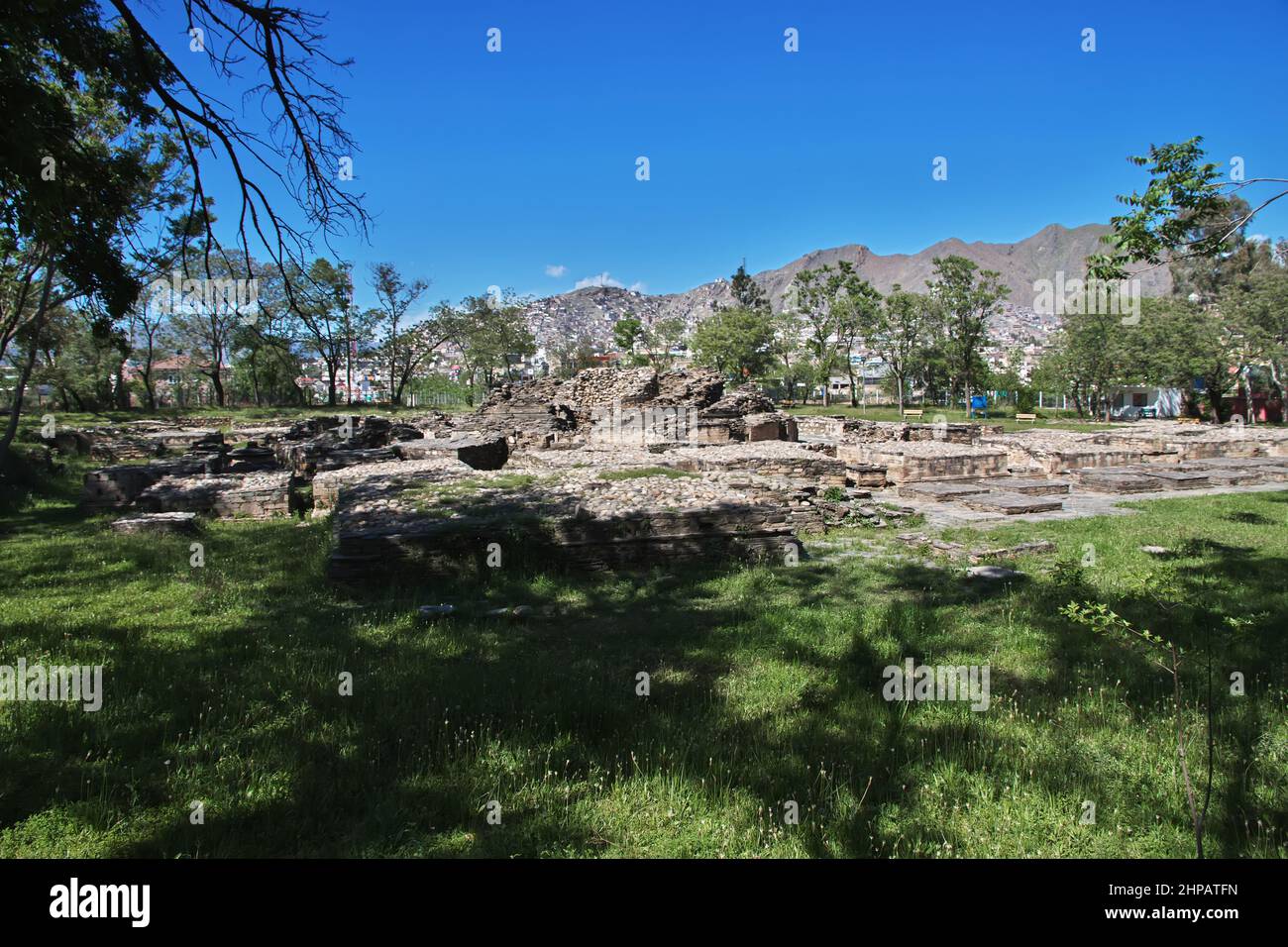 Butkara Stupa in Mingora, Swat valley of Himalayas, Pakistan Stock ...
