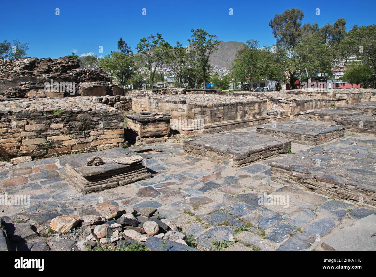 Butkara Stupa in Mingora, Swat valley of Himalayas, Pakistan Stock ...