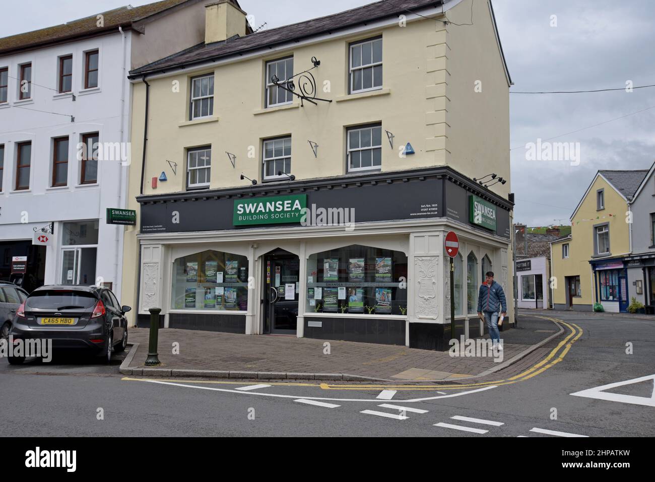 Carmarthen town centre hi-res stock photography and images - Alamy