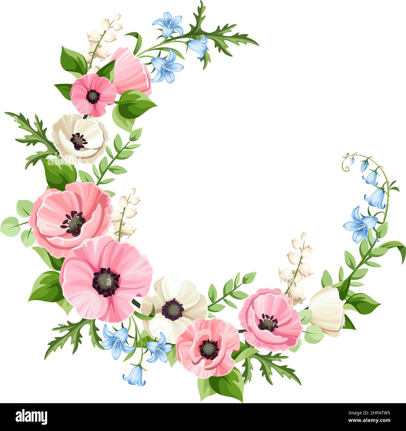 Flower Circle Frame
