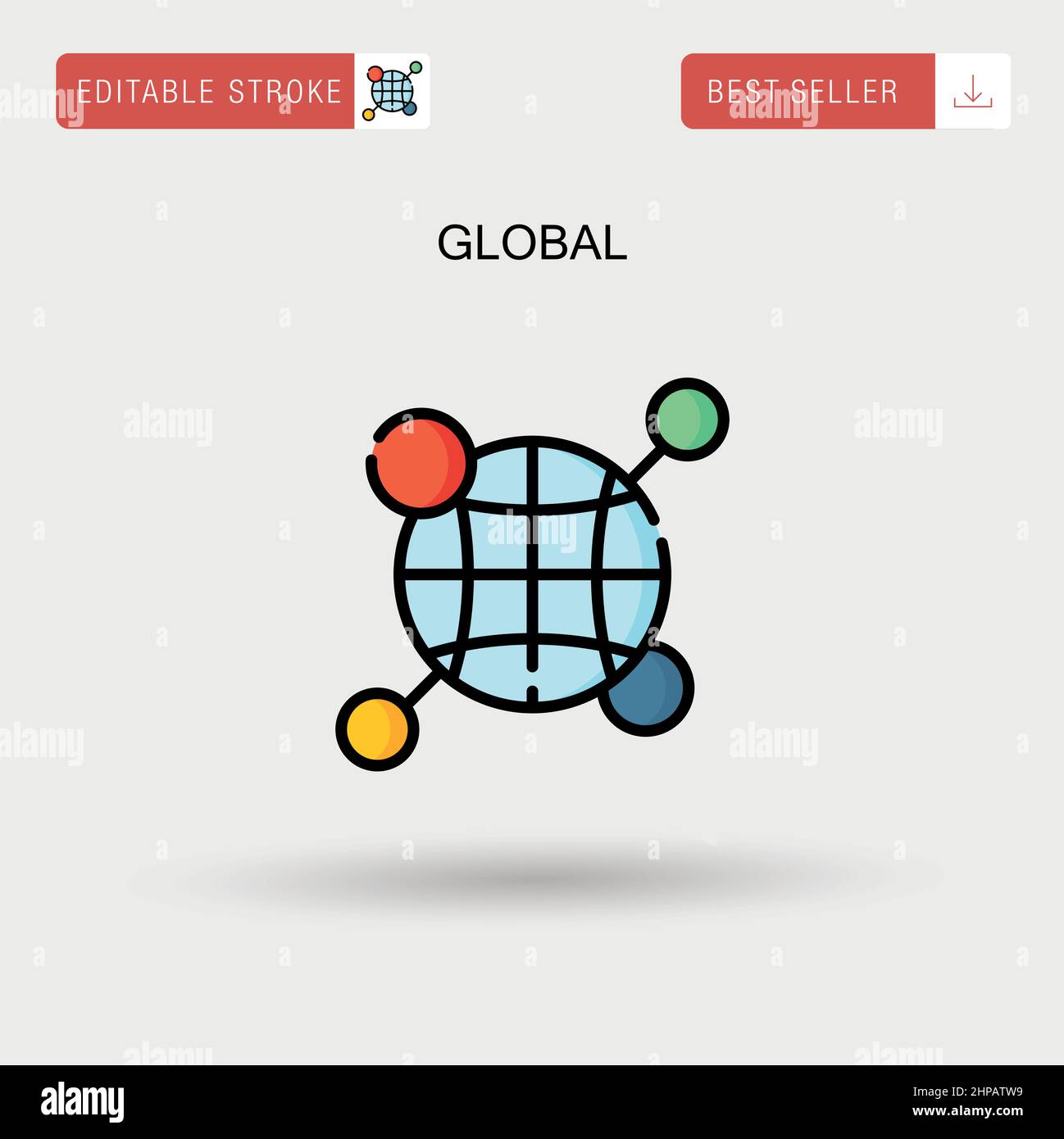 Global network technology hi-res stock photography and images - Alamy