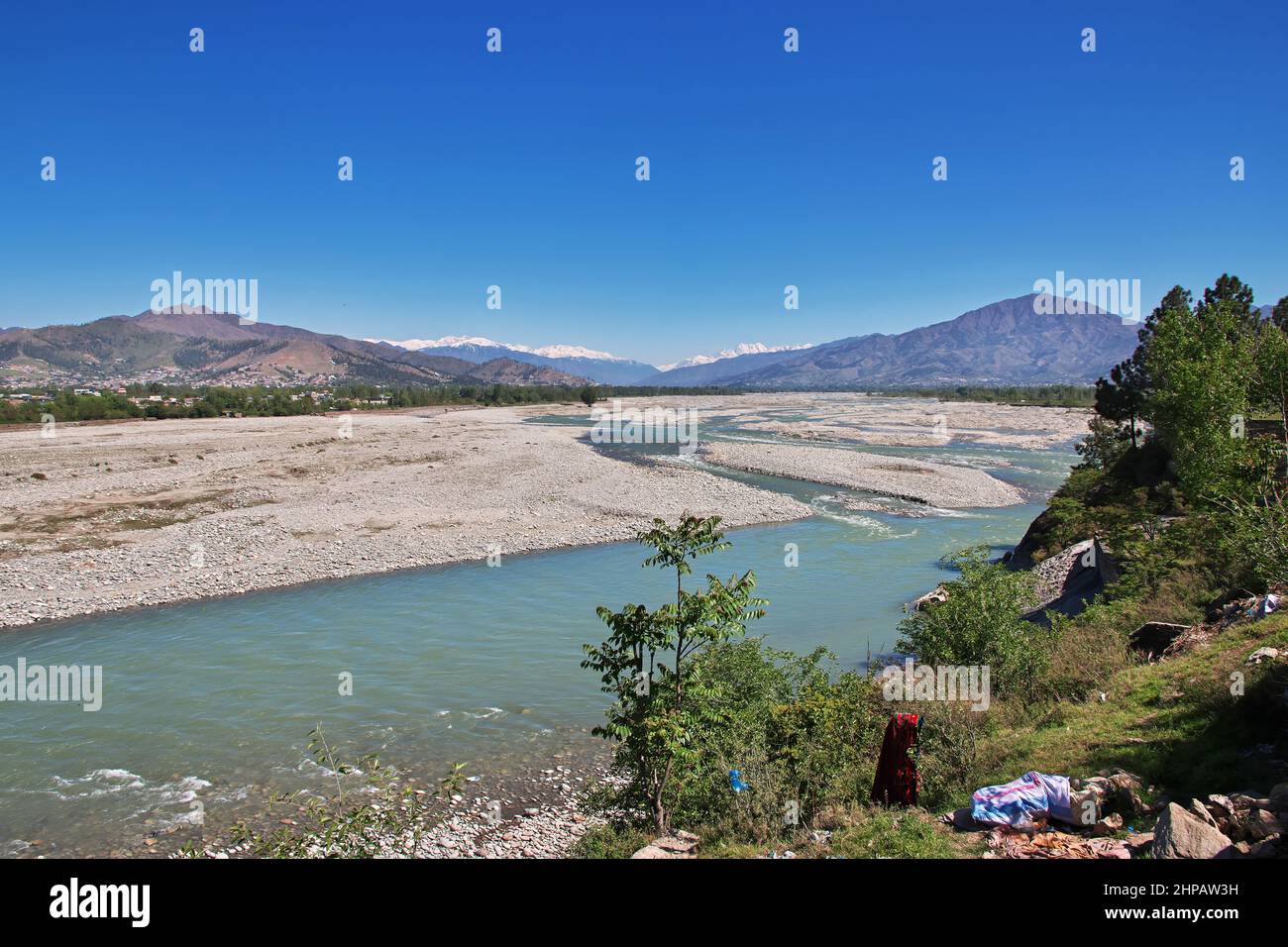 Swat river in Himalayas, Pakistan Stock Photo - Alamy